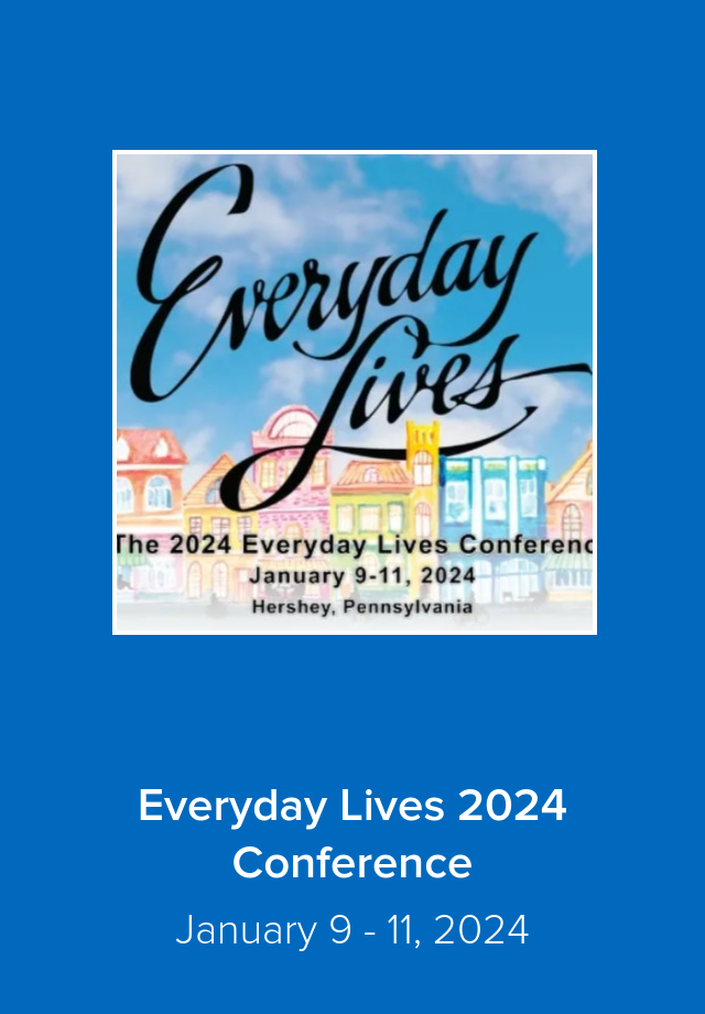 Everyday Lives 2024 Conference - Yapp Install